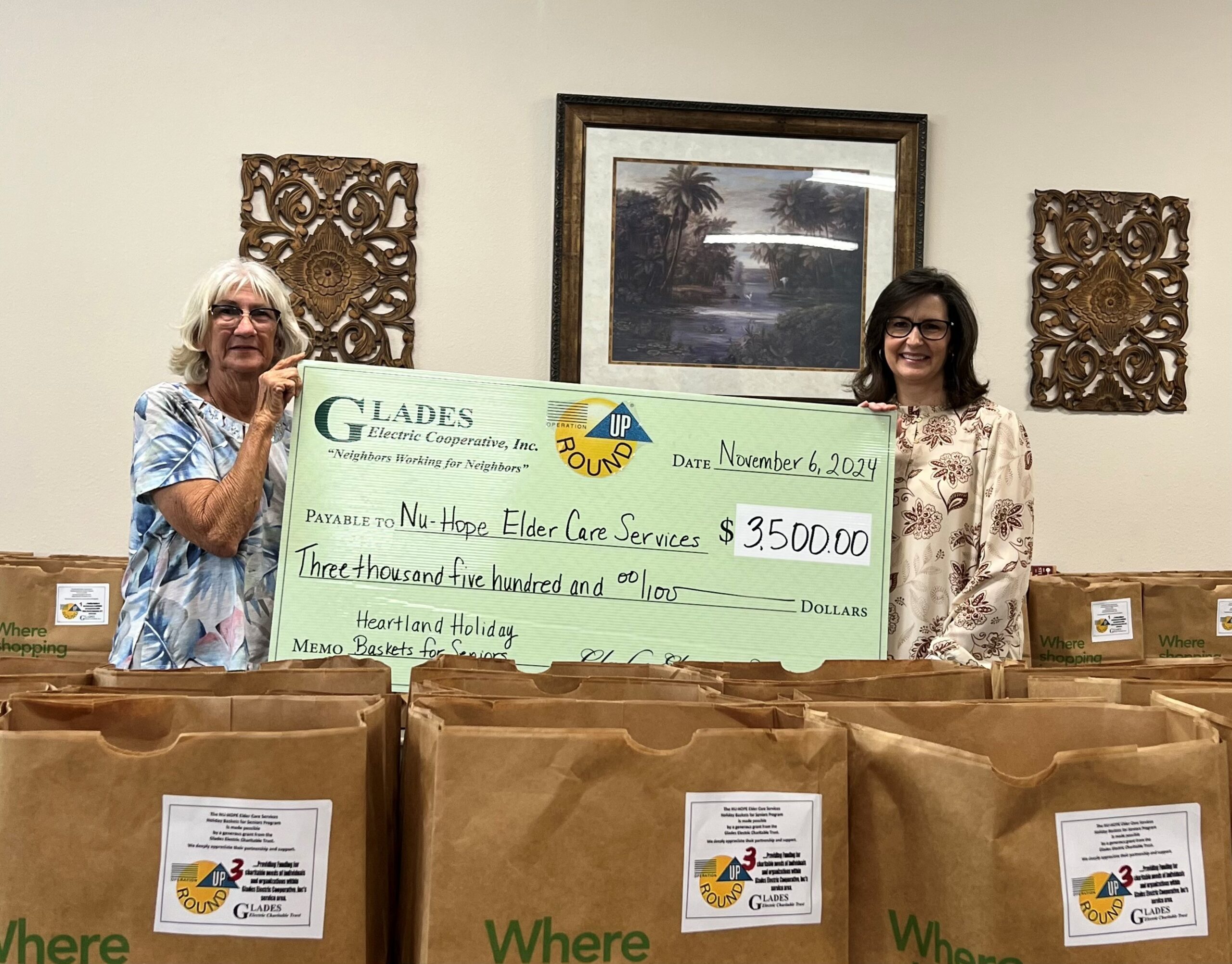 NU-HOPE and Glades Electric: Spreading Holiday Cheer to Seniors in Need ...